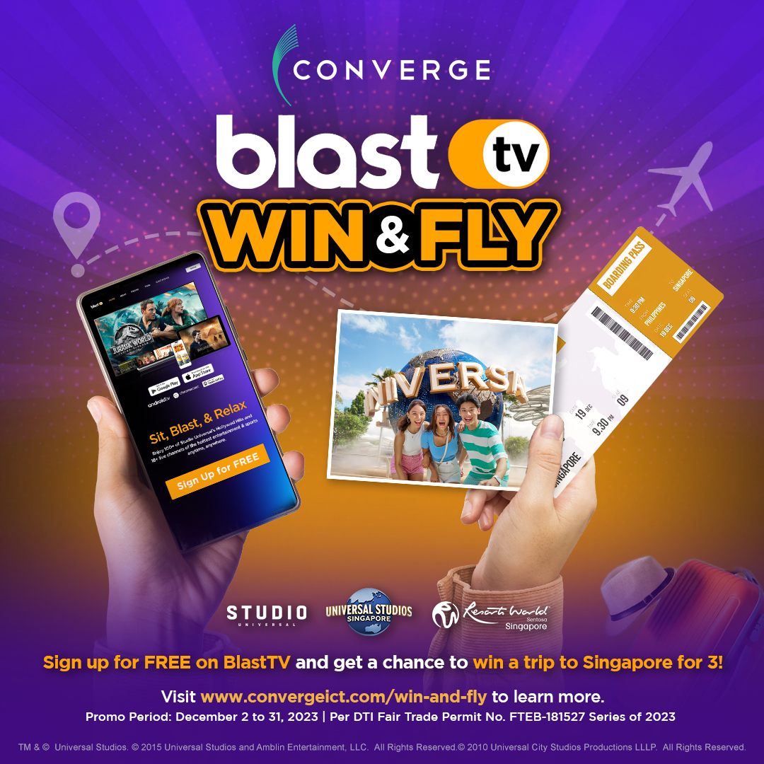 Win A Trip to Universal Studios Singapore with Converge and BlastTV ...